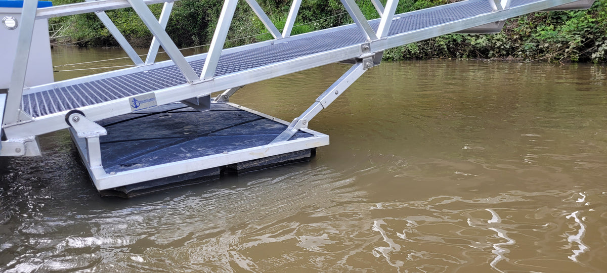 Adjustable Aluminum Float Cradle for Gangway – NW Marine Supply