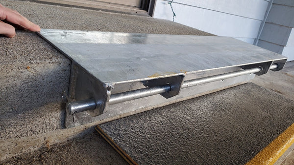 HDG STEEL ABUTMENT BRACKET FOR 3' WIDE GANGWAYS – NW Marine Supply